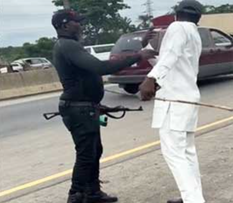 "Rivers police officer demoted after viral video of him assaulting a ...